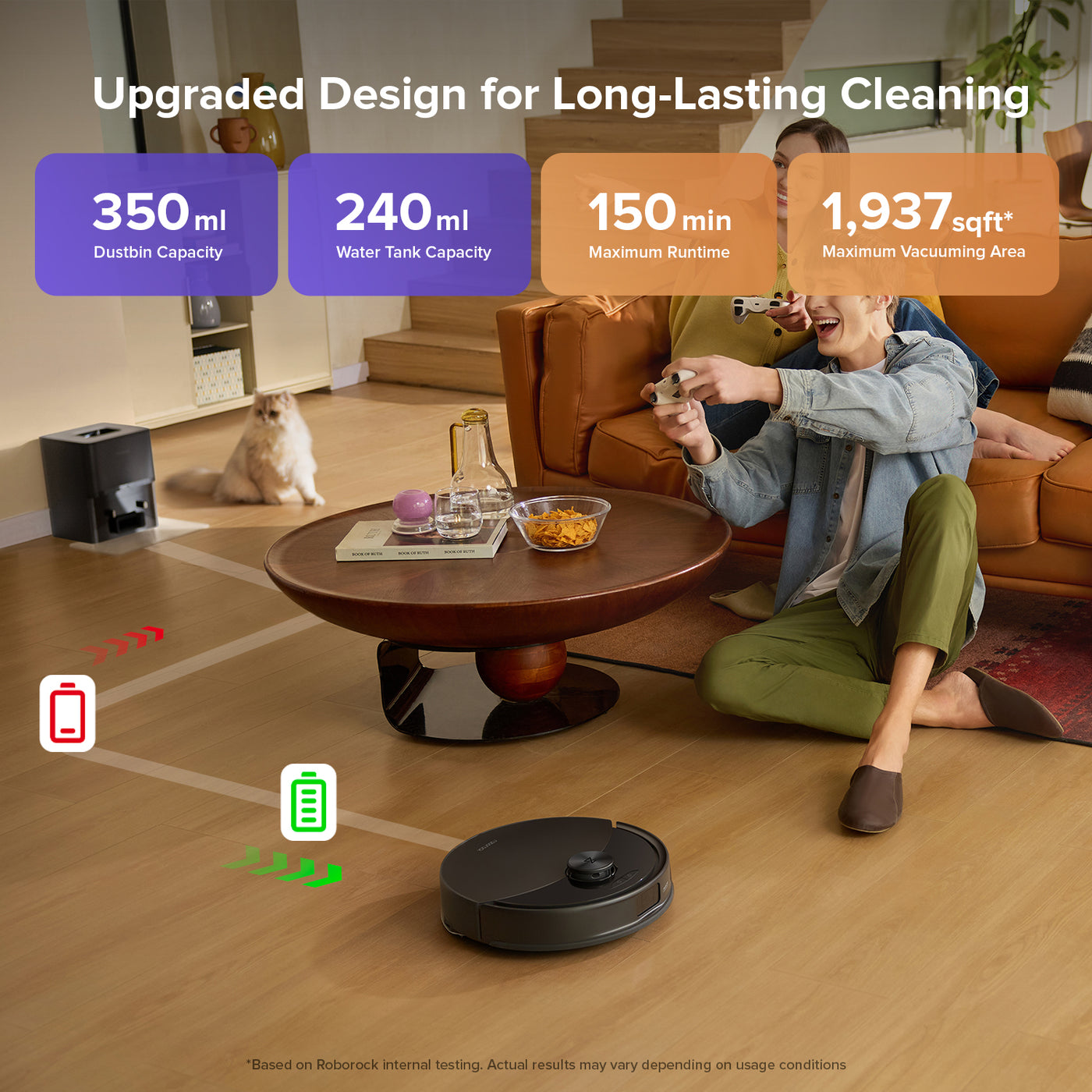 Roborock Q10 S5+ Robot Vacuum and Mop with Auto-Empty Dock | Roborock US Official Store