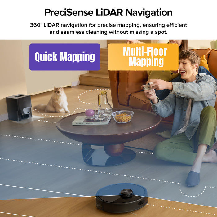 Roborock Q7 M5+ Robot Vacuum and Mop with Auto- Empty Dock (Upgraded f | Roborock US Official Store