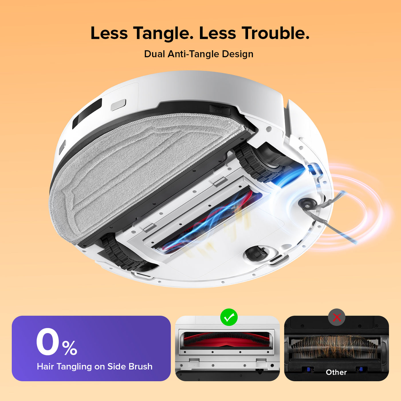 Roborock Q10 S5 Robot Vacuum and Mop with 10,000 Pa Power Suction ...