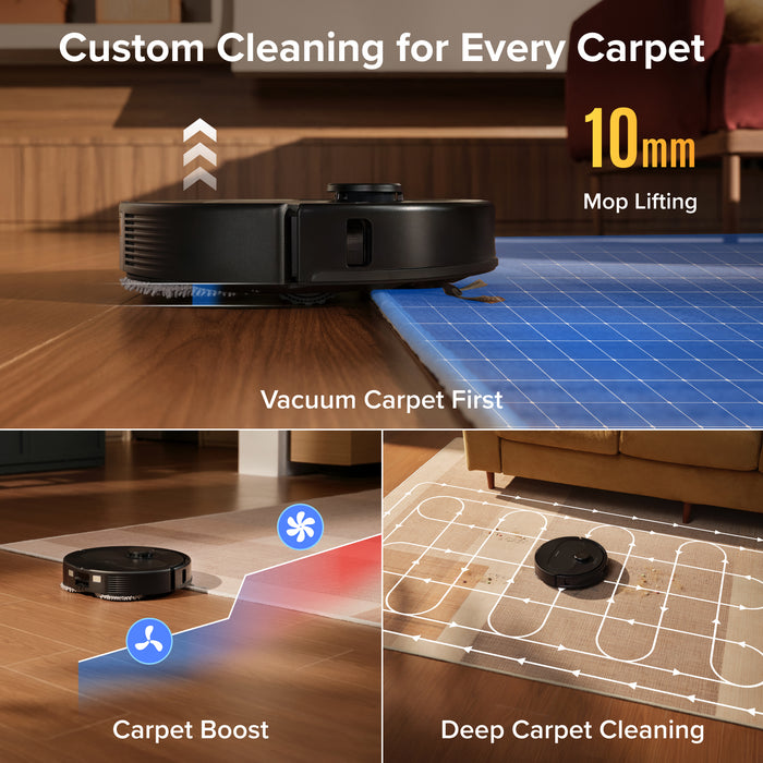 Roborock Qrevo S Pro Robot Vacuum and Mop - 18,500 Pa Suction & Multif ...