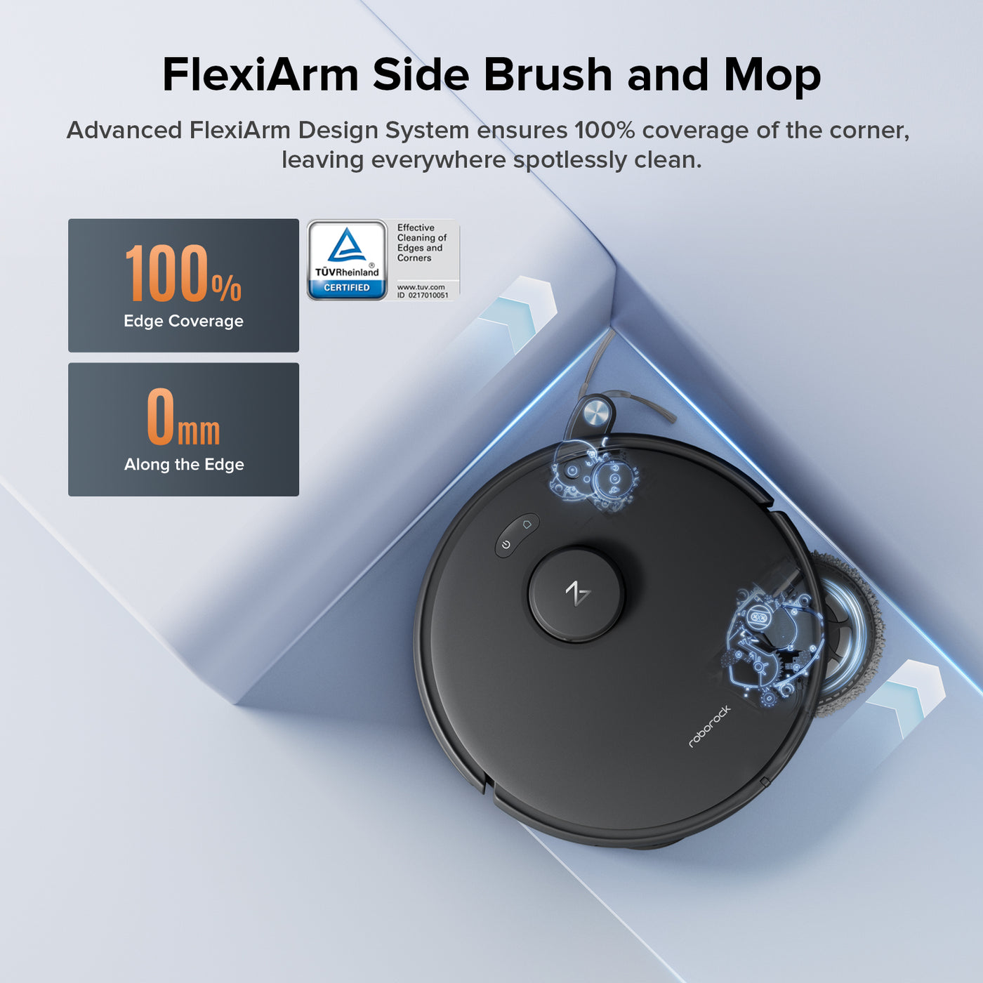 Roborock Qrevo Edge S5A Robot Vacuum with Multifunctional Dock 3.0 ...