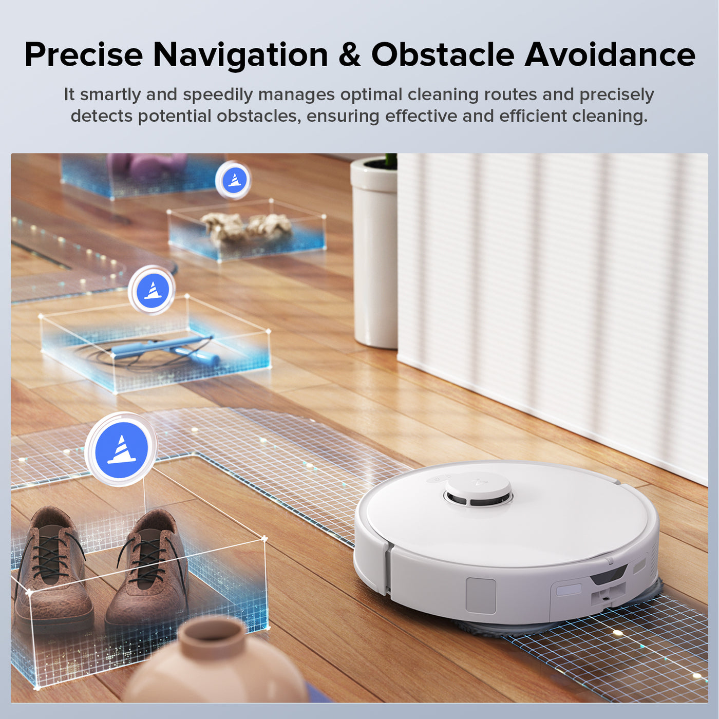 Roborock Qrevo Edge S5A Robot Vacuum with Multifunctional Dock 3.0 ...