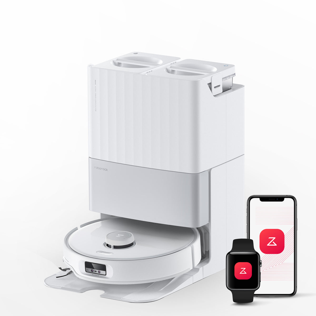 Roborock Qrevo Edge Robot Vacuum with Multifunctional Dock 3.0 (Upgrad ...