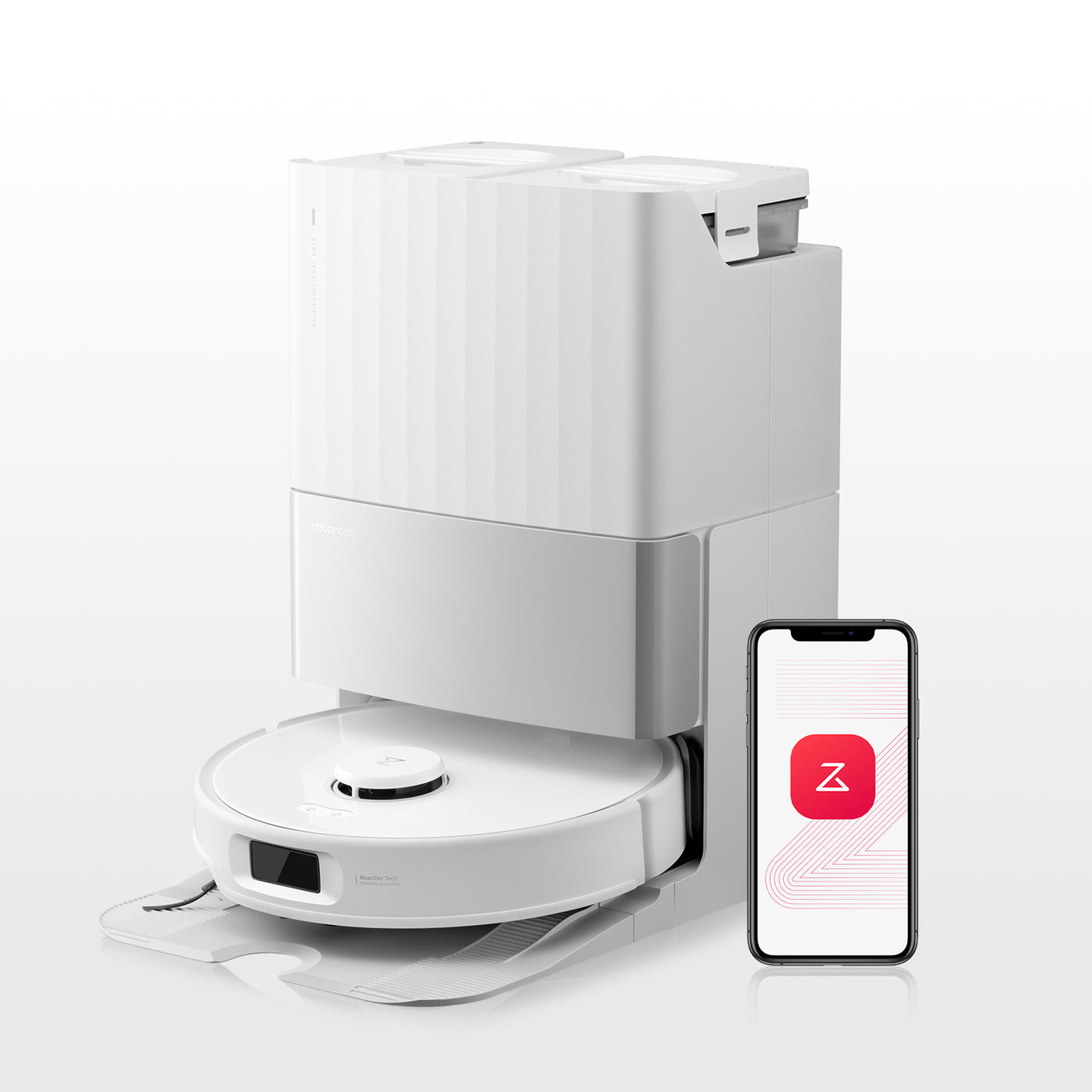 Roborock Qrevo Edge S5A Robot Vacuum with Multifunctional Dock 3.0 ...