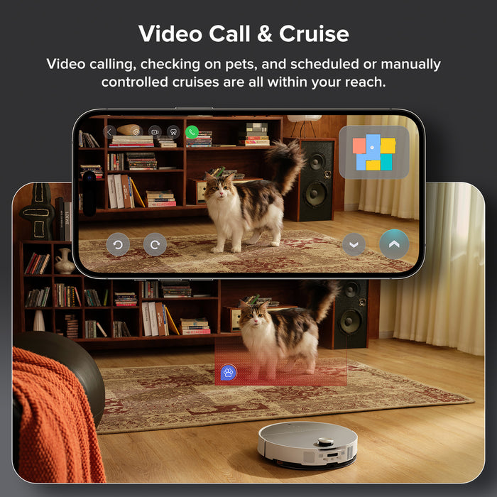 Roborock Saros 10 Robot Vacuum With Dual Anti Tangle System Roborock